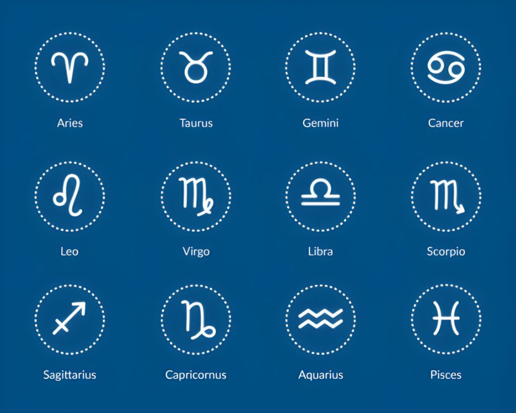 Types of Zodiac Signs in Vedic Astrology: How to Read Them - Much ...